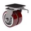 Powered Casters or Motorized Casters move heavy loads safely