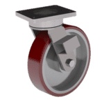 Powered Casters or Motorized Casters move heavy loads safely