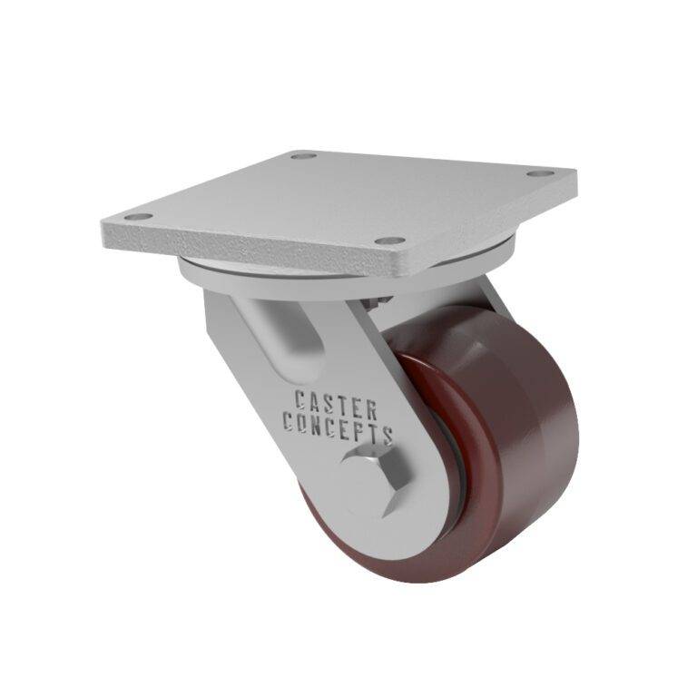 90-10309-60-2 10x4 Standard Polyurethane Rigid Caster - Ca